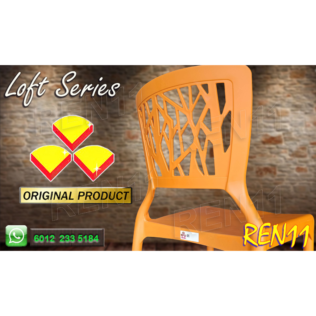 3v Iz701 Plastic Chair,Design Chair,kerusi makan ,Cafe Chair,Dining ...