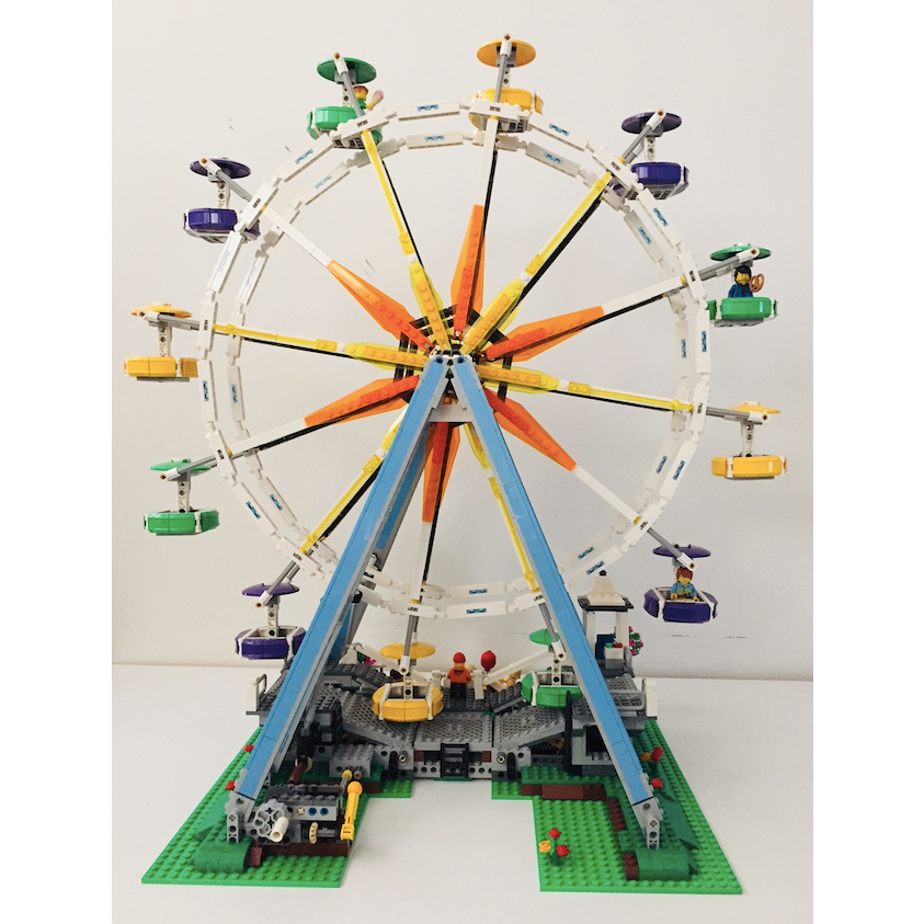 Lego Creator Expert 10247 Ferris Wheel (Used) | Shopee Malaysia