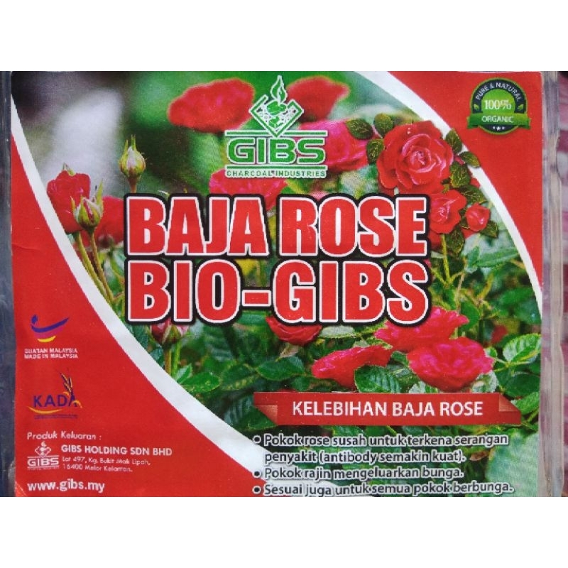BAJA ROSE BIO GIBS untuk semua jenis pokok | Shopee Malaysia