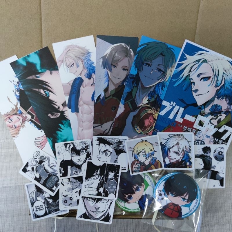 Blue lock customize value gift box(kaiser,isagi and rin) | Shopee Malaysia