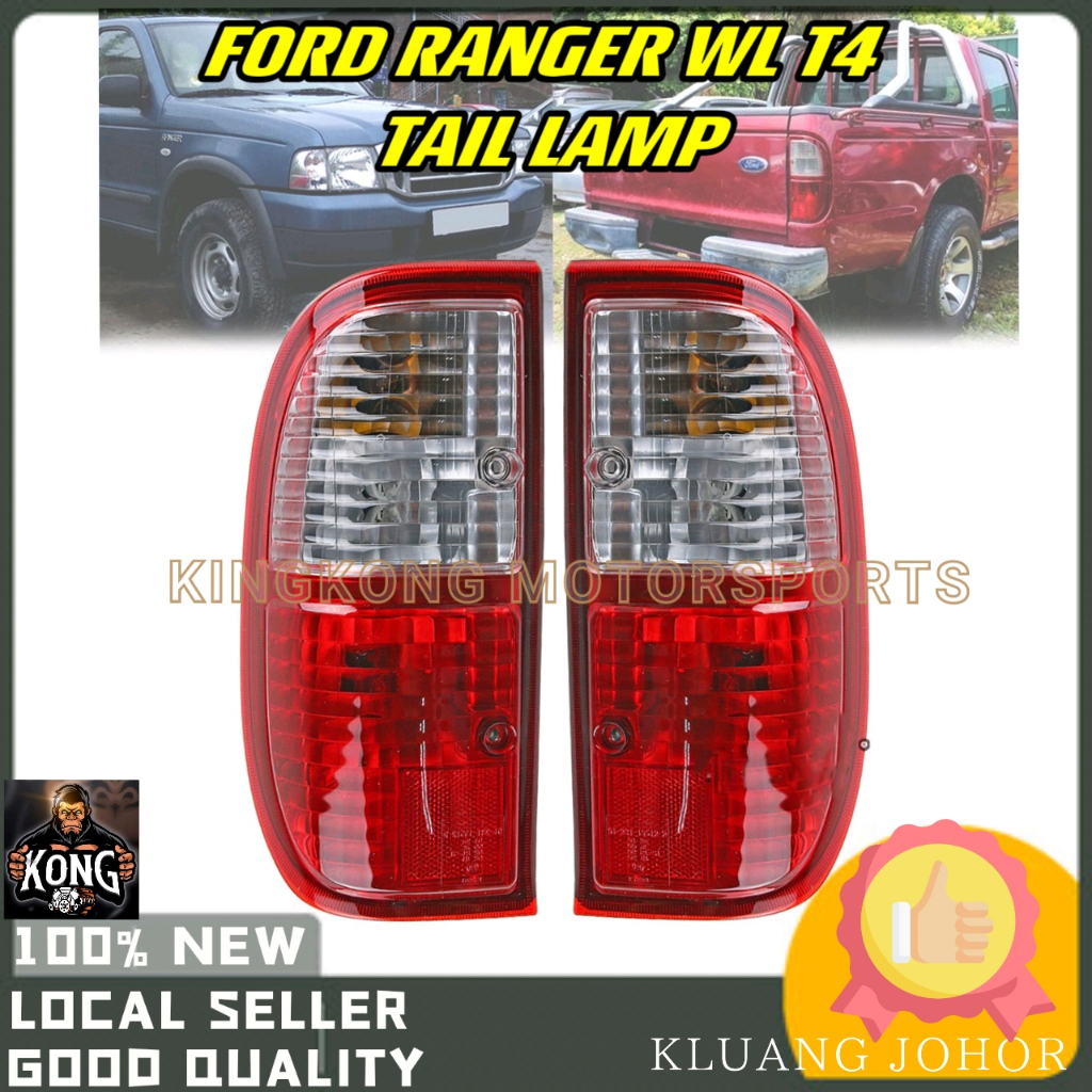 FORD RANGER WL T4 REAR TAIL LAMP LEFT RIGHT XLT 4X4 LH RH LAMPU ...