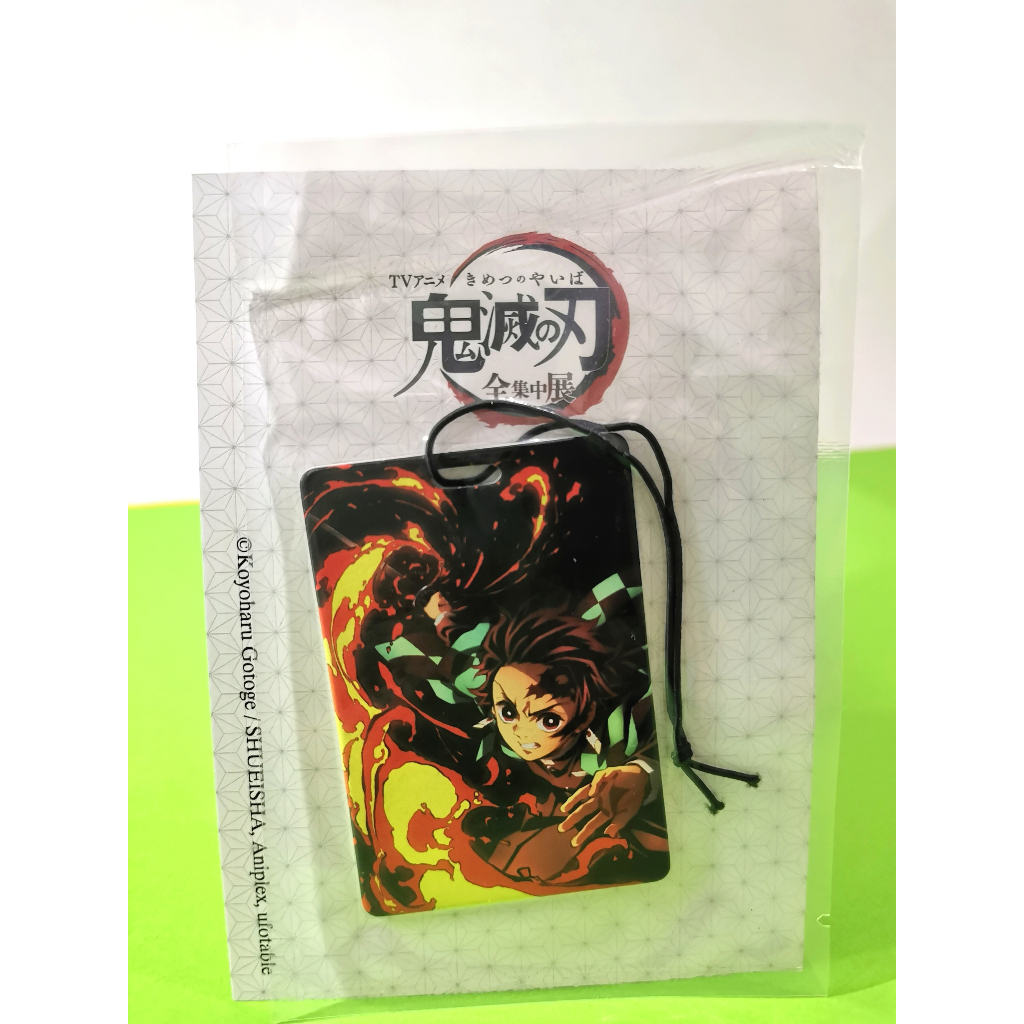 Demon Slayer Limited Edition Square Air Refreshener Hanging Card ...
