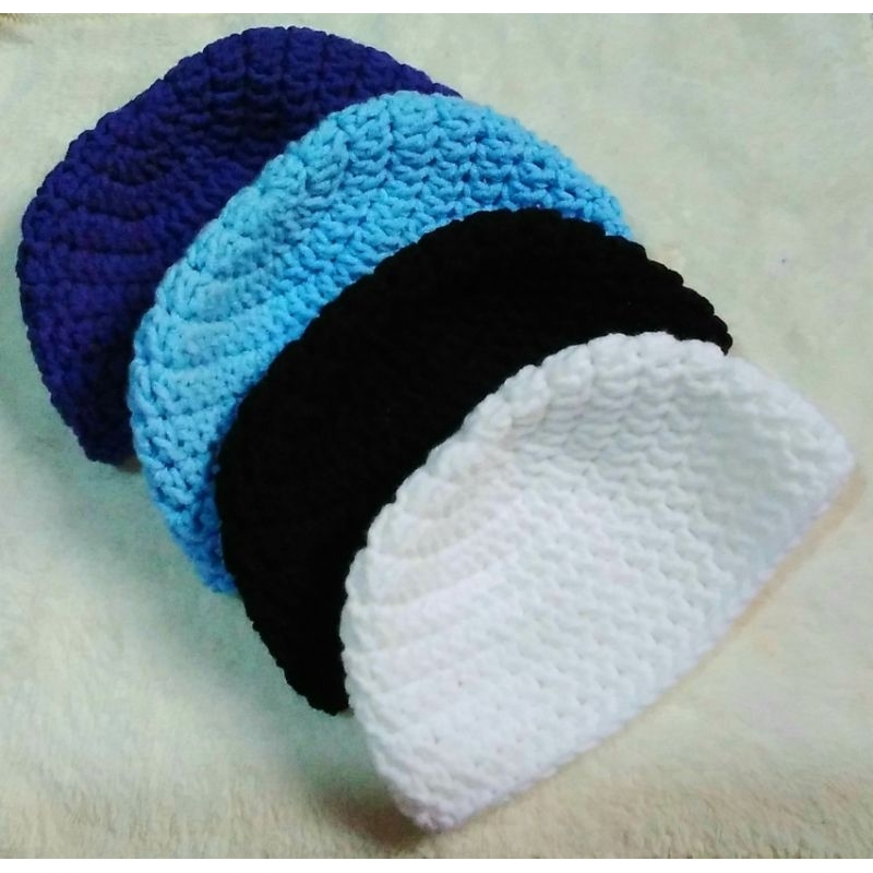 💞 KOPIAH KAIT BABY 💞 KOPIAH BABY DAN KANAK-KANAK CROCHET KOPIAH 100 ...