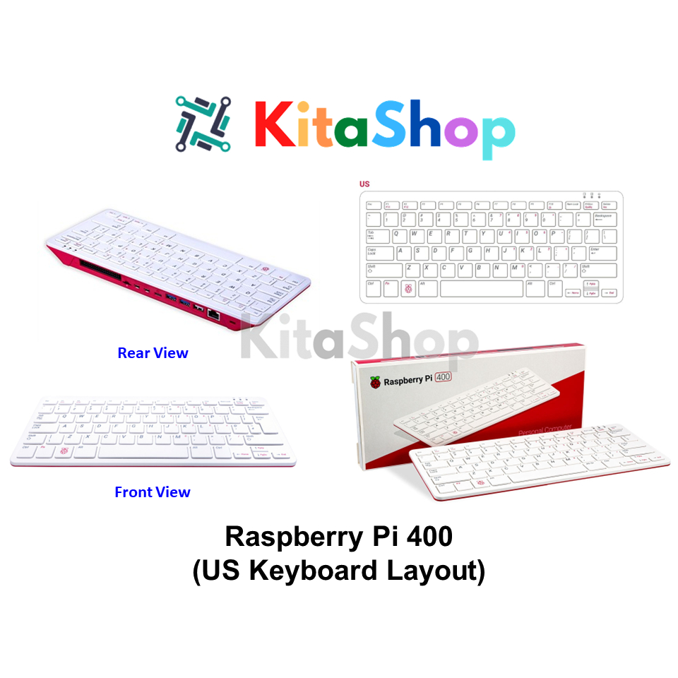 Raspberry Pi 400 (US Keyboard Layout) | Shopee Malaysia