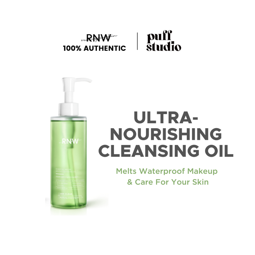 RNW DER. CLEAR Purifying Cleansing Oil (200ml & 30ml) | Shopee Malaysia