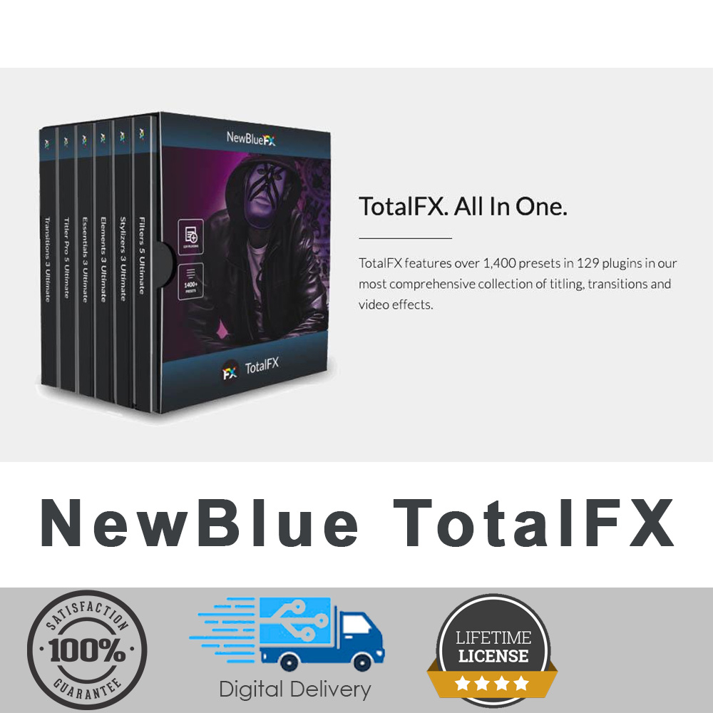 NewBlue - Total FX 7 | Titler Pro 7 Ultimate | Titler Live 5 Broadcast ...