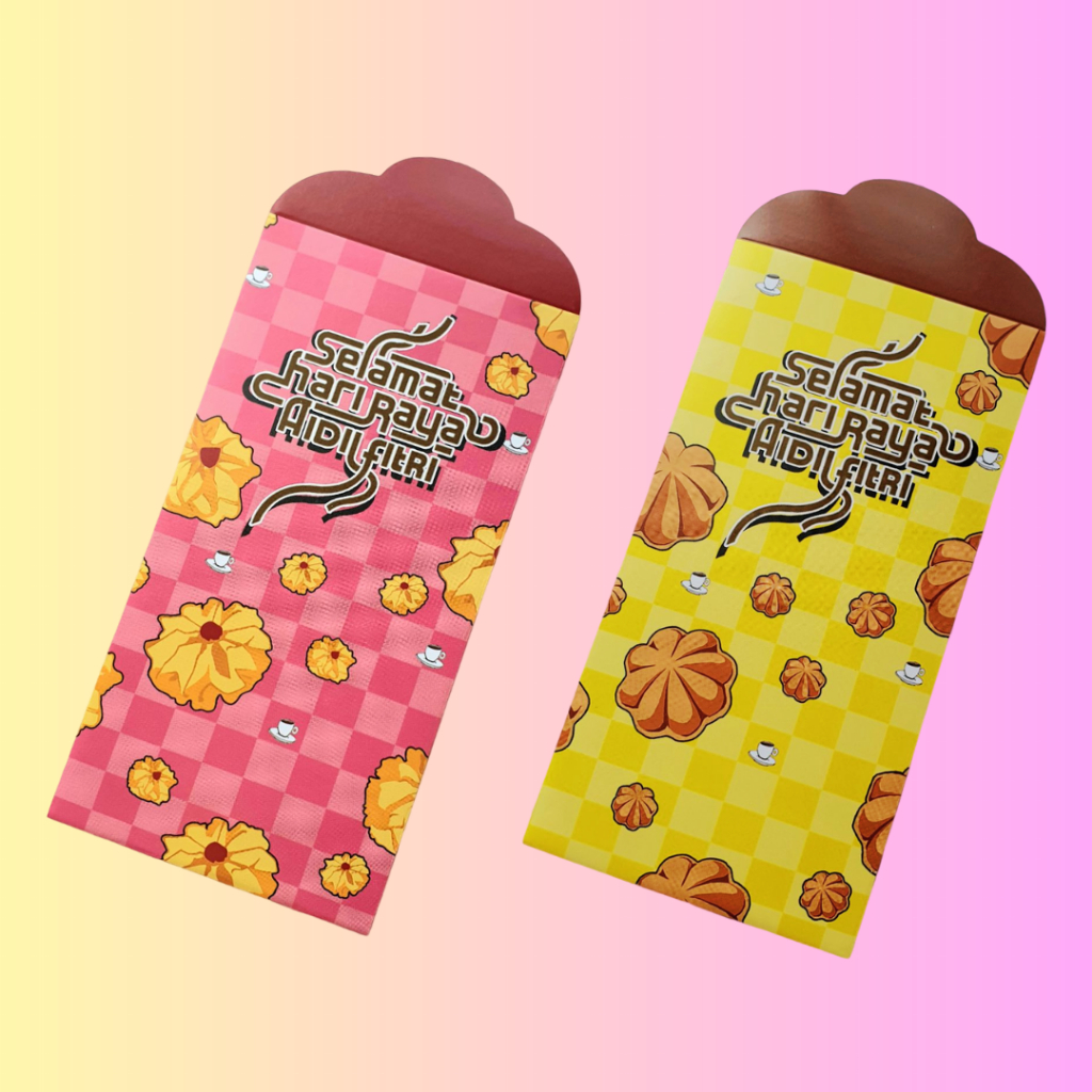 SAMPUL RAYA 2023 Edisi Kuih Raya Bahulu & Semperit | Shopee Malaysia