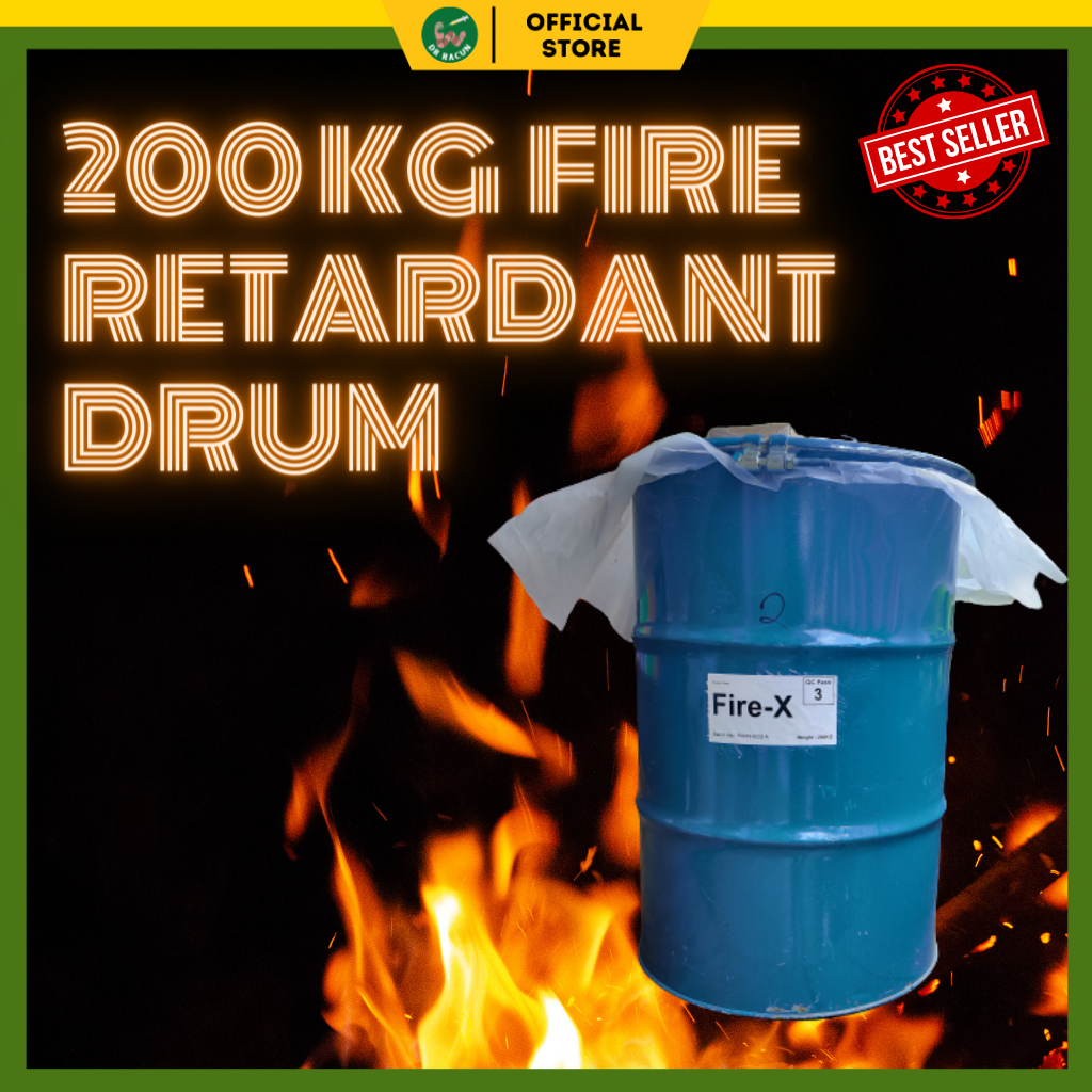 Flame Fire-X Retardant 200kg Paint coating curtain carpet wallpaper ...