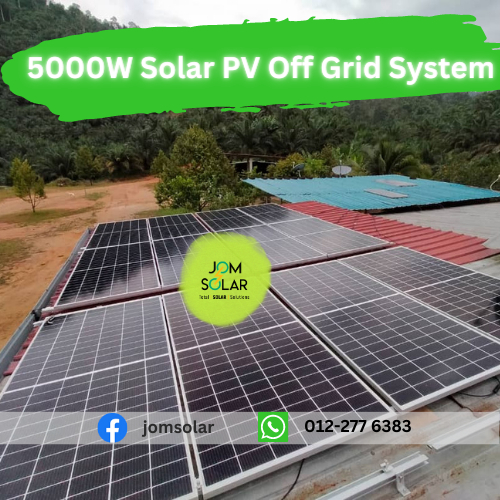 5000W / 5kW Solar PV System Jinko Solar Panel & Growatt 5000W Inverter ...