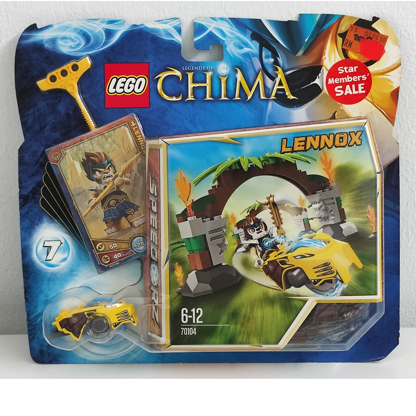 Lego Legends of Chima 70104 Jungle Gates Lennox | Shopee Malaysia