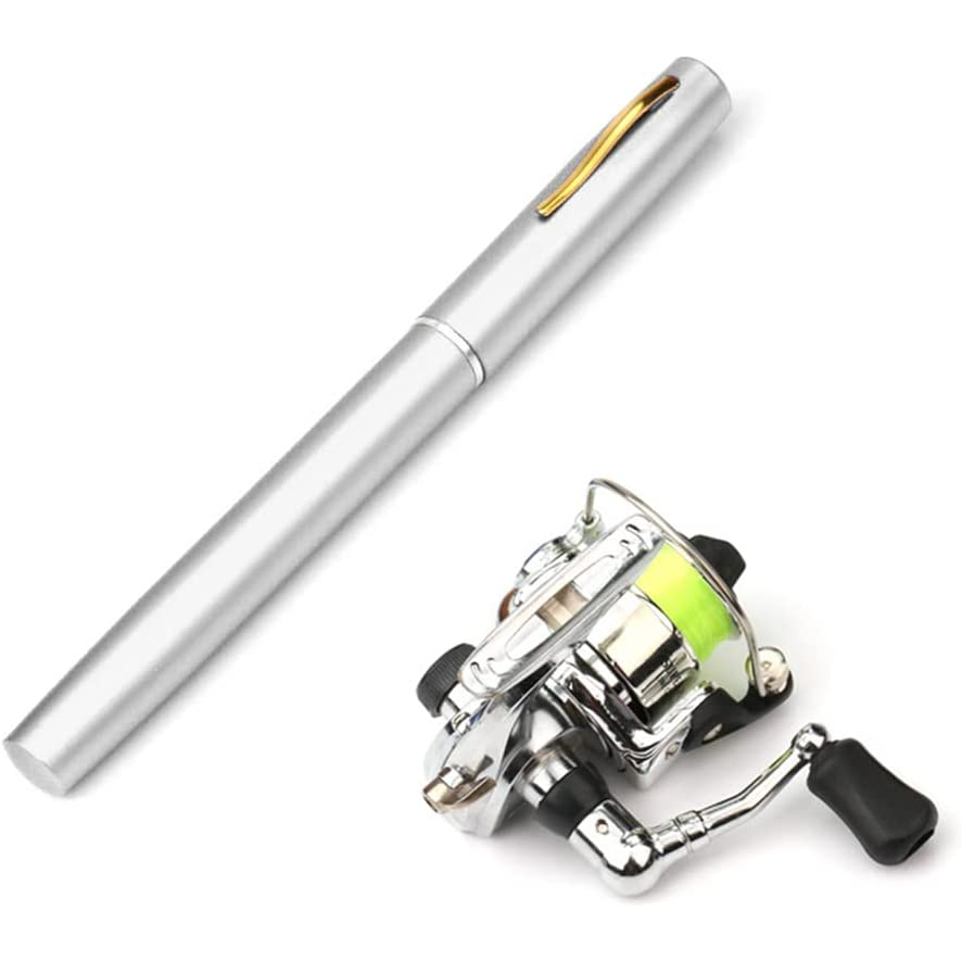LIXADA Pen Shaped Rod, Spinning Reel, Fishing Rod, Mountain Flow Rod ...