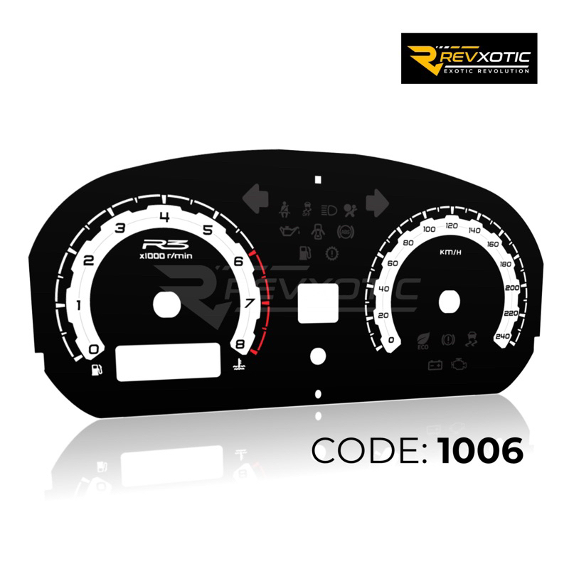 Papan Panel Meter Custom Proton Saga BLM, FLX, VVT(2016) | Shopee Malaysia