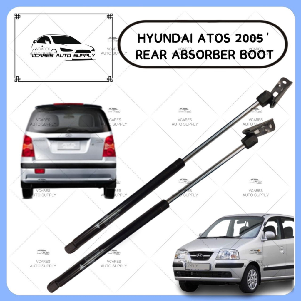 Hyundai Atos Rear Bonnet Damper BOOT ABSORBER GAS SPRING 1SET 2PC ...
