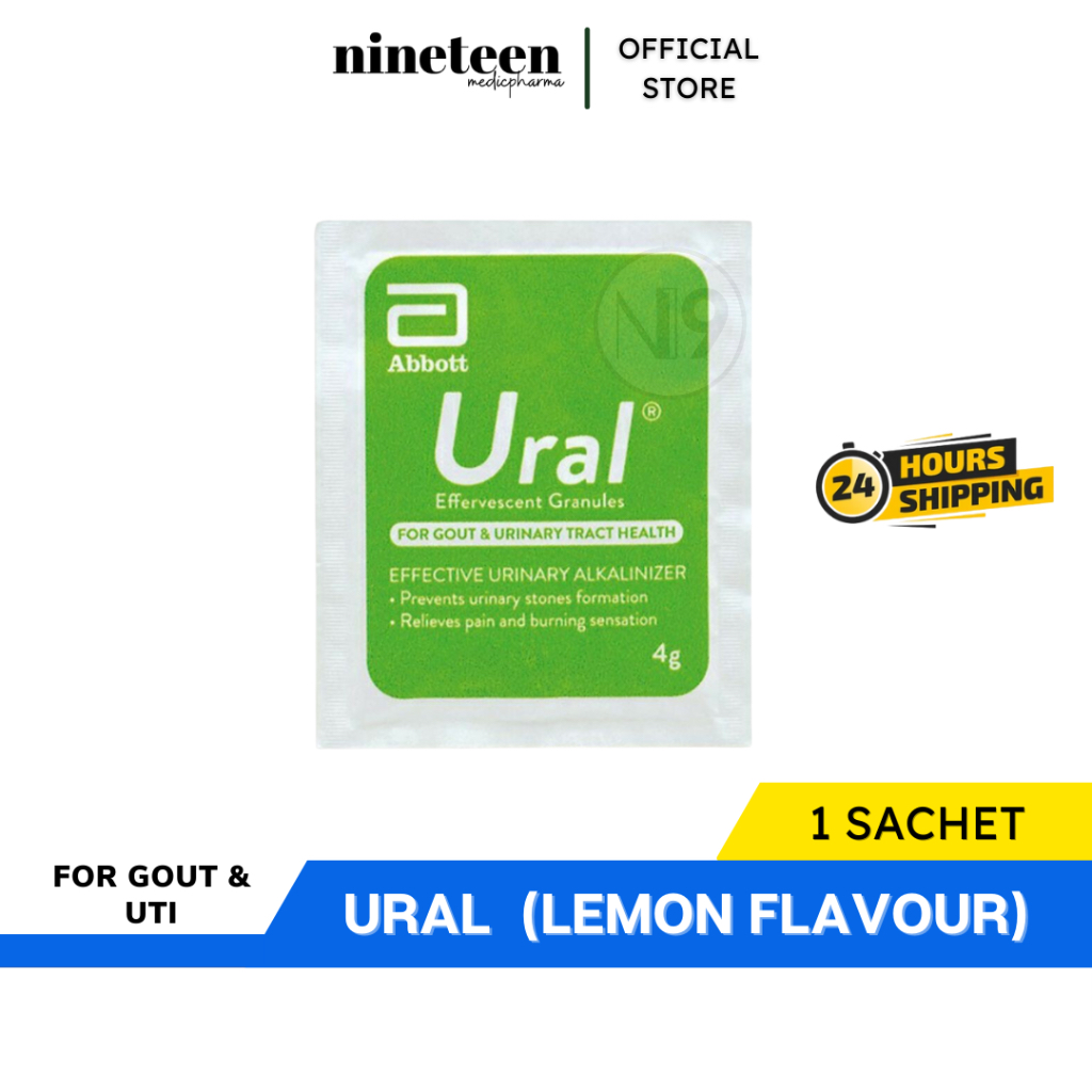 URAL EFFERVESCENT GRANULES (1 Sachet) | Urinary Health | Shopee Malaysia