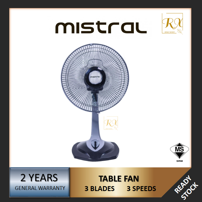 Mistral Table Fan 12'' MTF12E13 | Shopee Malaysia