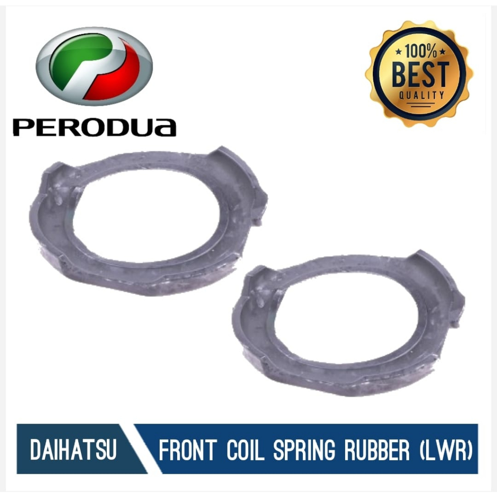 PERODUA Front Coil Spring Rubber Lower (High 10mm) Set for Perodua Myvi ...