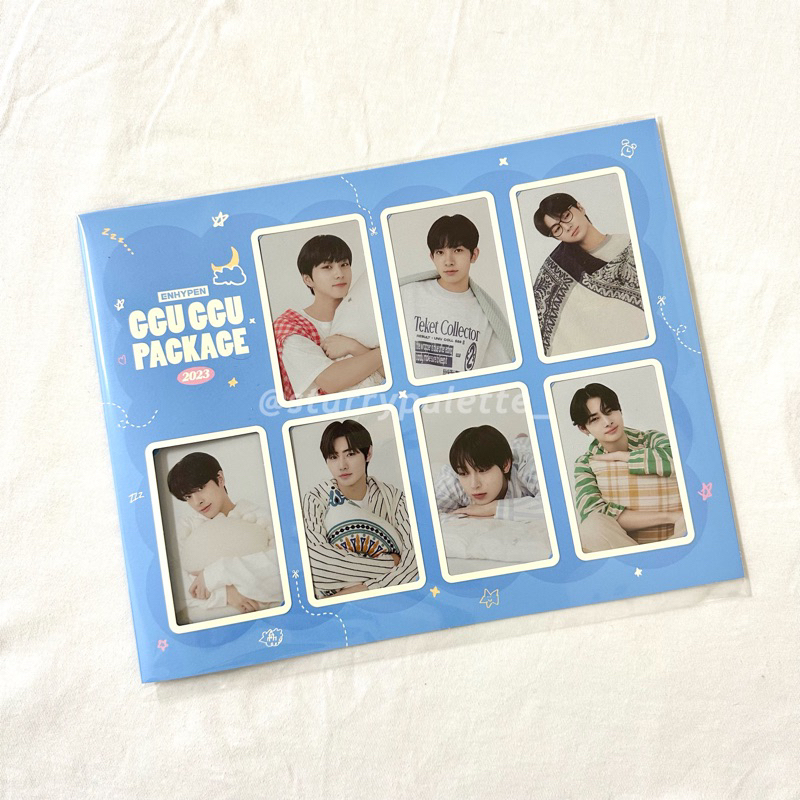 ENHYPEN GGU GGU PACKAGE 2023 Preorder Benefit Photocard POB PC | Shopee Malaysia
