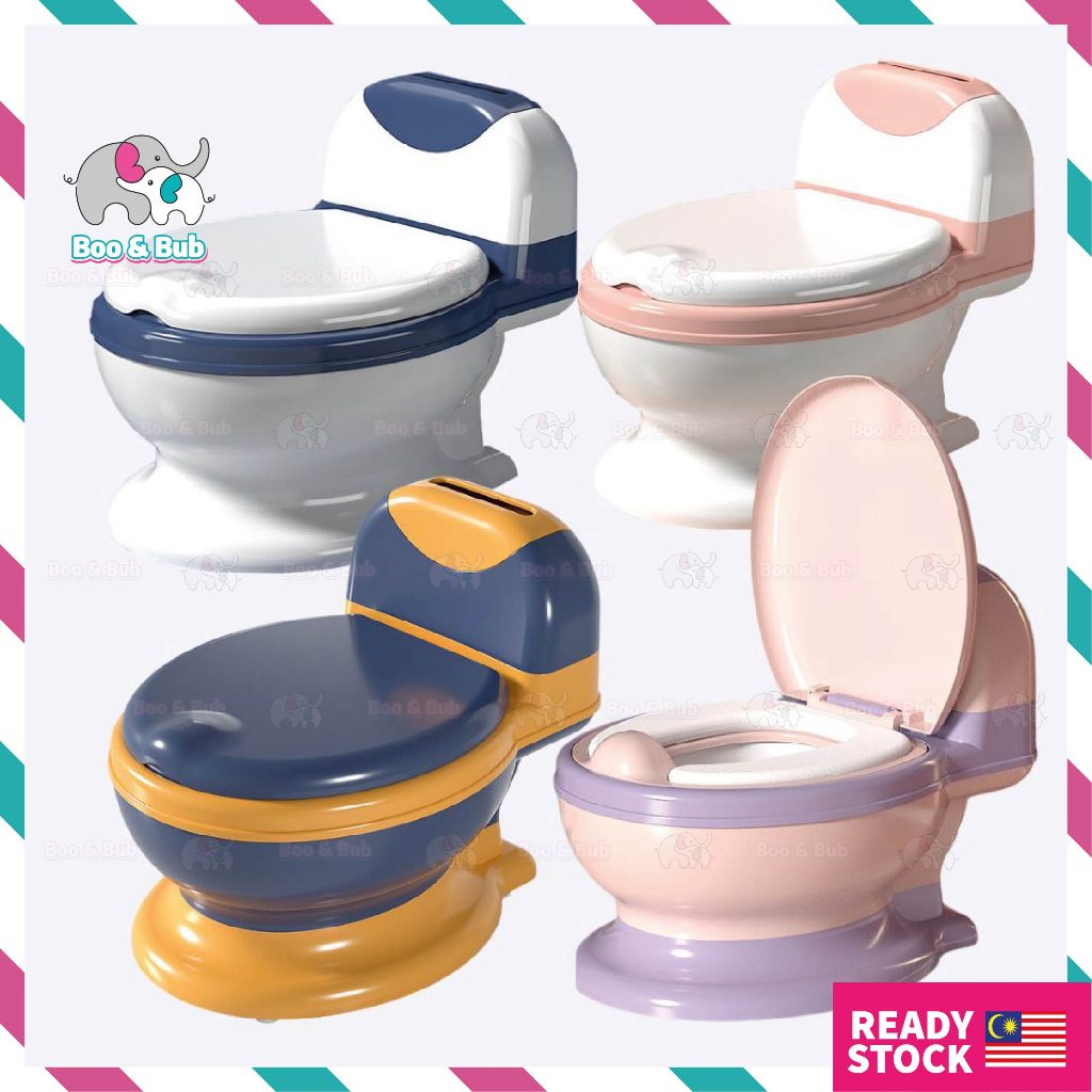 🐘Boo&Bub🐘 Portable Mini Children's Potty Training Toilet with cushion ...