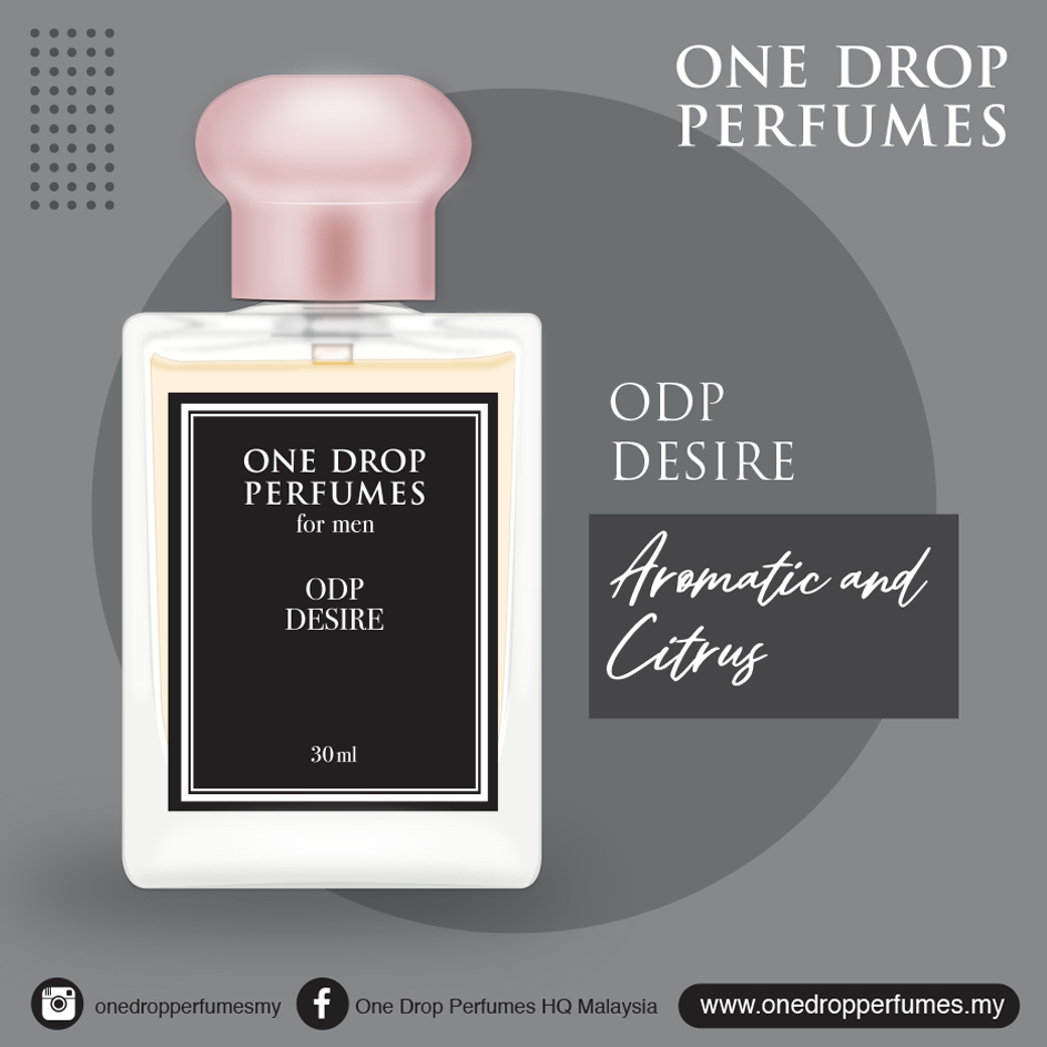 ONE DROP PERFUME 🖤 ODP DESIRE 🖤 - 30 ML | Shopee Malaysia