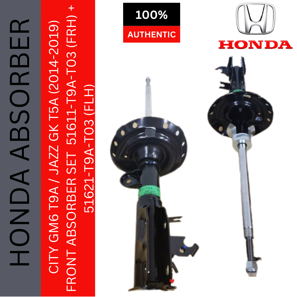 ORIGINAL HONDA CITY GM6 T9A / JAZZ GK T5A (2014-2019) FRONT ABSORBER ...