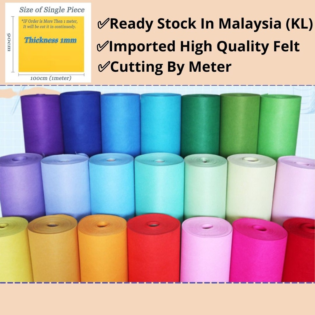 1️⃣*Premium Grade Kain Bukan Tenunan Felt **DIY Imported Non-Woven ...