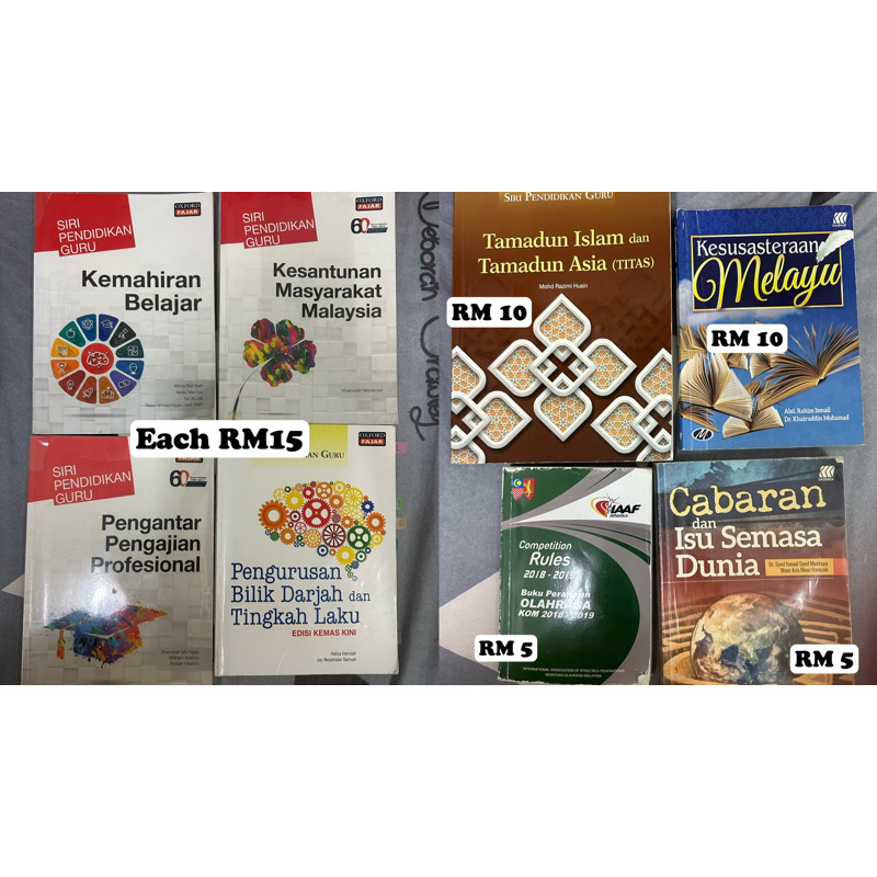 Buku Rujukan IPG (Secondhand) | Shopee Malaysia