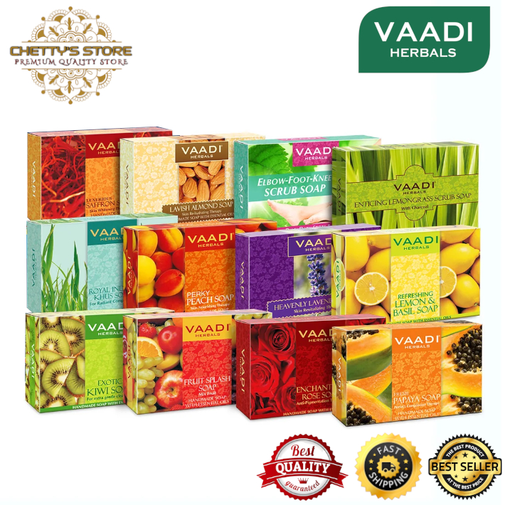 VAADI HERBALS Organic Bar Soap 75g | Shopee Malaysia
