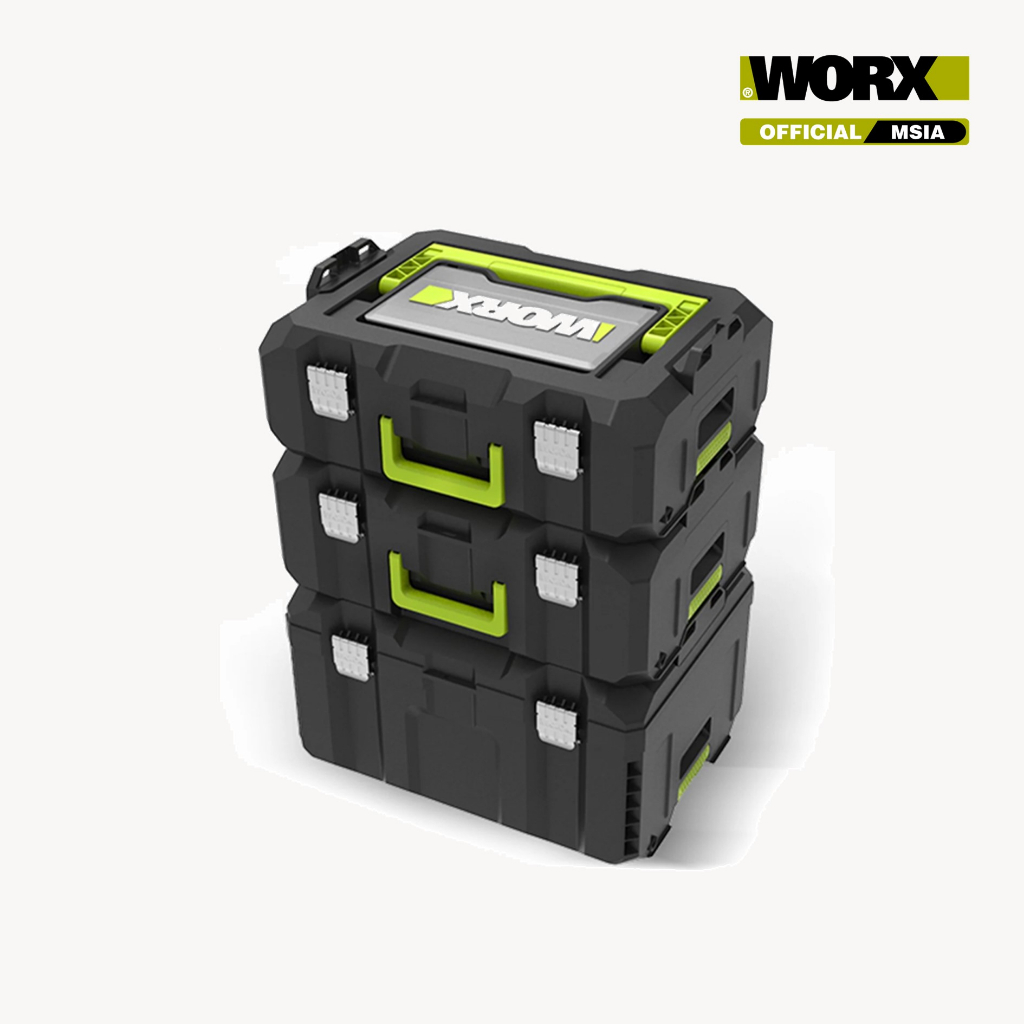 Worx Stacking Toolbox WA4229 / WA4230 / WA4231 | Shopee Malaysia