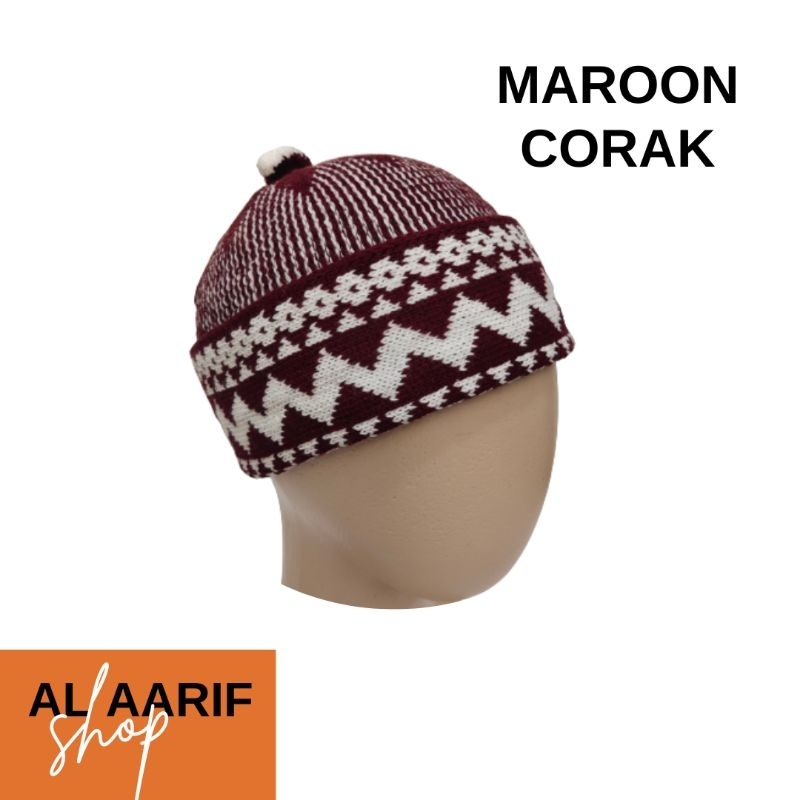 Kopiah Snowcap Plain Pelbagai Warna / Topi Snow Cap Corak | Kopiah ...