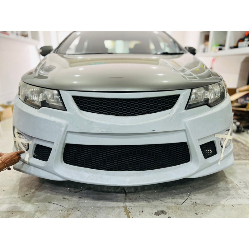 Naza Kia Forte nefd koup front bumper bodykit body kit lip | Shopee ...