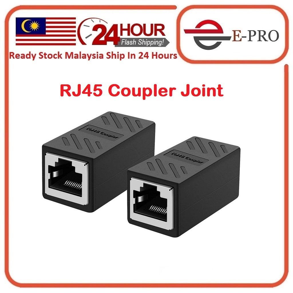 Coupler Joint RJ45 Female to Female Ethernet Coupler In Line Coupler ...