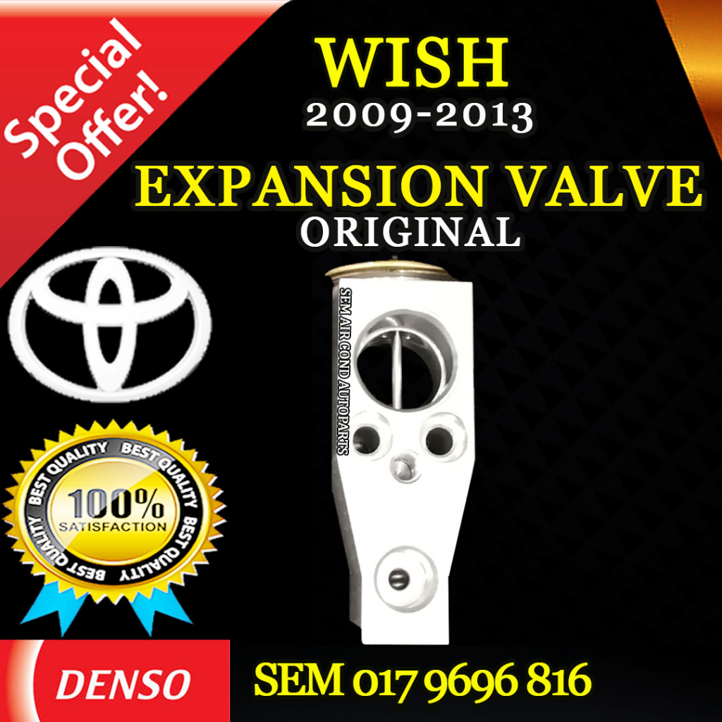 TOYOTA WISH NEW MODEL 2009-2013 YEAR ORIGINAL DENSO EXPENSION VALVE ...