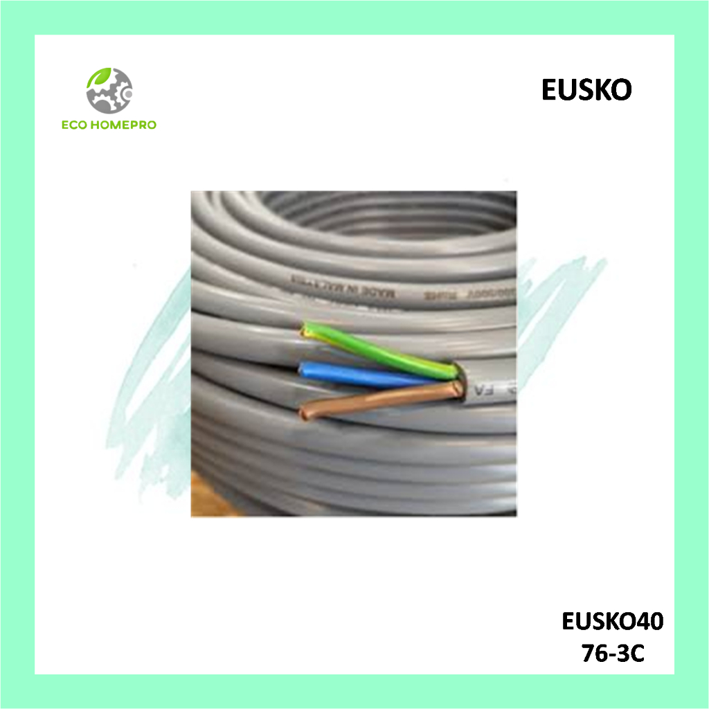 Eusko 40/0.76MM X 3C Flexbile Cable (GREY) | Shopee Malaysia Eusko 40/0.76MM X 3C Flexbile Cable (GREY) | Shopee Malaysia