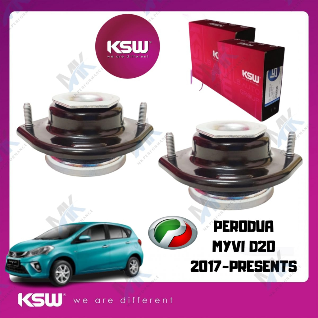Ksw Absorber Mounting Perodua Myvi D20[2017~present]Front set[Depan ...