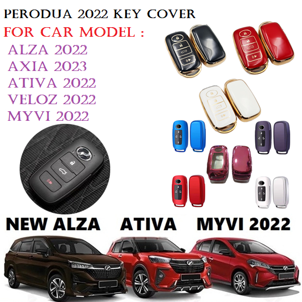 Ideally Perodua ALZA ATIVA VELOZ MYVI 2022 Chrome Reflection TPU Car ...