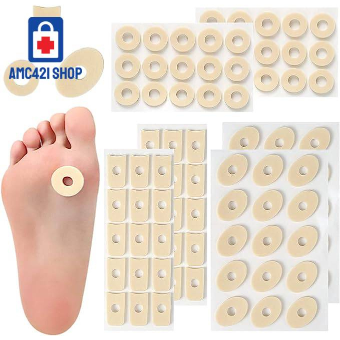 Corn Cushions, Soft Latex Foam Self Adhesive Callus Pads Corn Pad for ...