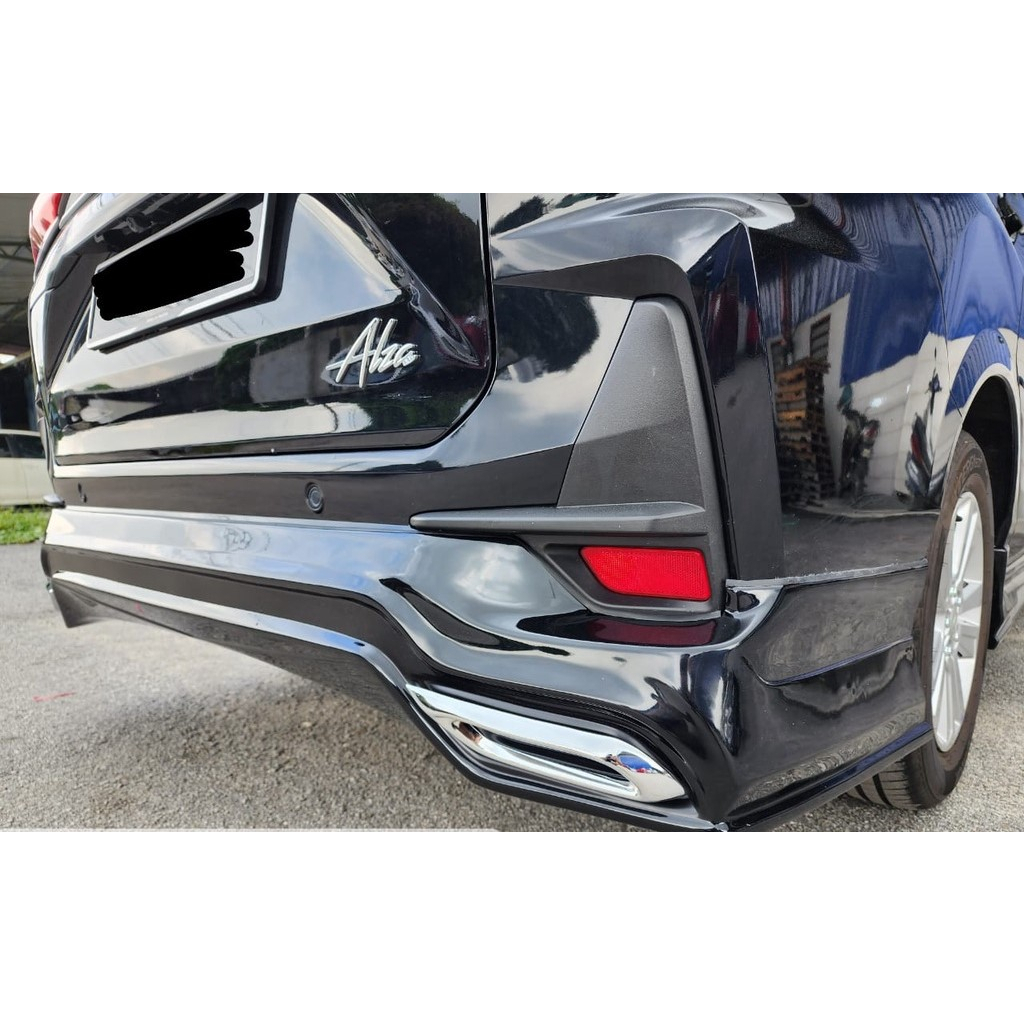 Perodua Alza 2022 Advanced GT Style Skirting Body Kit ABS Ready Stock ...