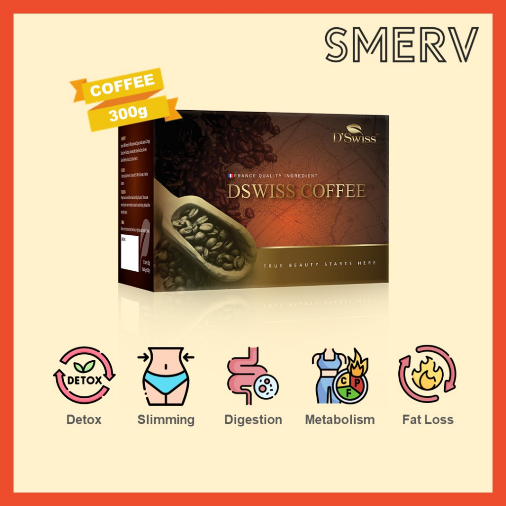 DSwiss Coffee Best Slimming Instant Premix 300g (Now With New Latte) | Shopee Malaysia
