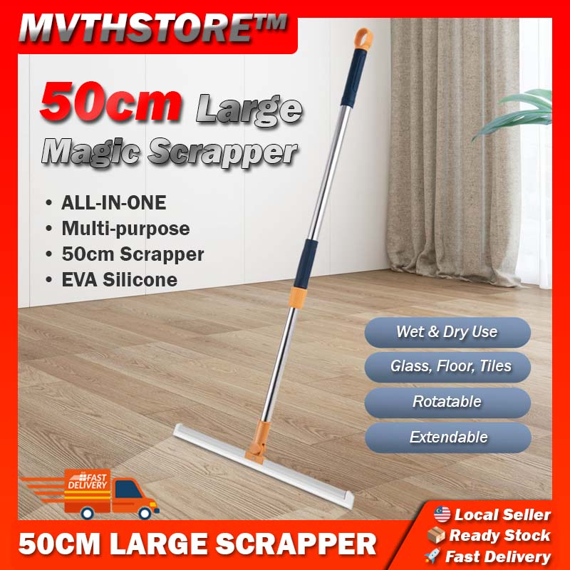 50CM Large Magic Scraper Sweeper For Floor Glass Window Tiles All In ...