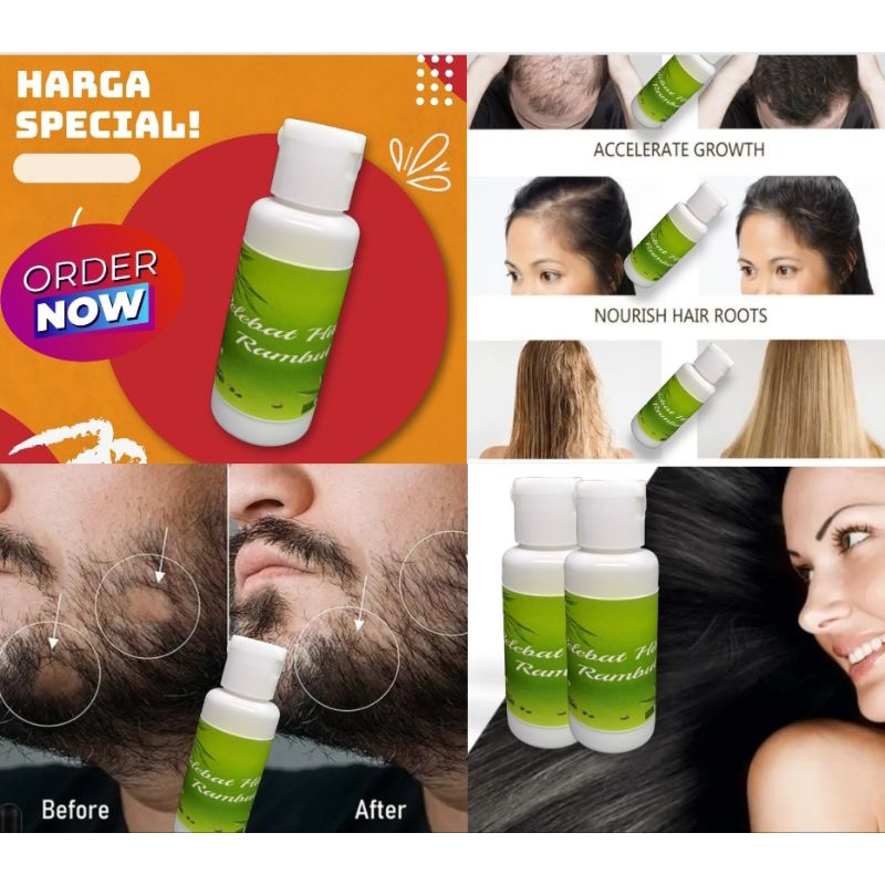 pelebat hitam rambut janggut misal dan kening cepat berkesan. | Shopee ...