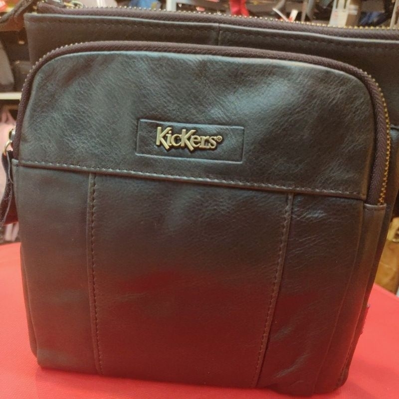 Kickers Leather 2 in 1 Sling and Waist Bag 1 KIC-S-78663 | Shopee Malaysia
