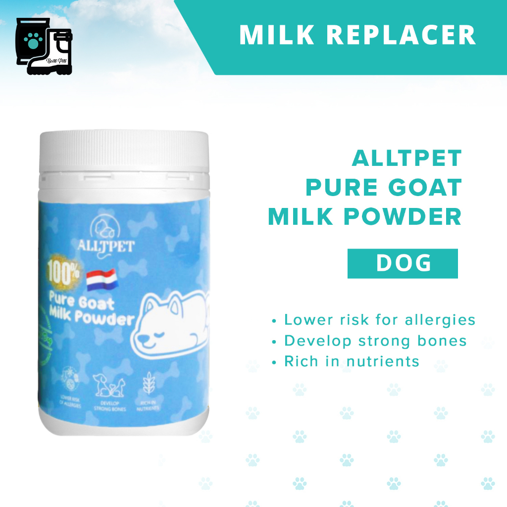 🥛🐶PREMIUM ALLTPET 100% Pure Goat Milk Powder for NEWBORN, PUPPY, DOG ...
