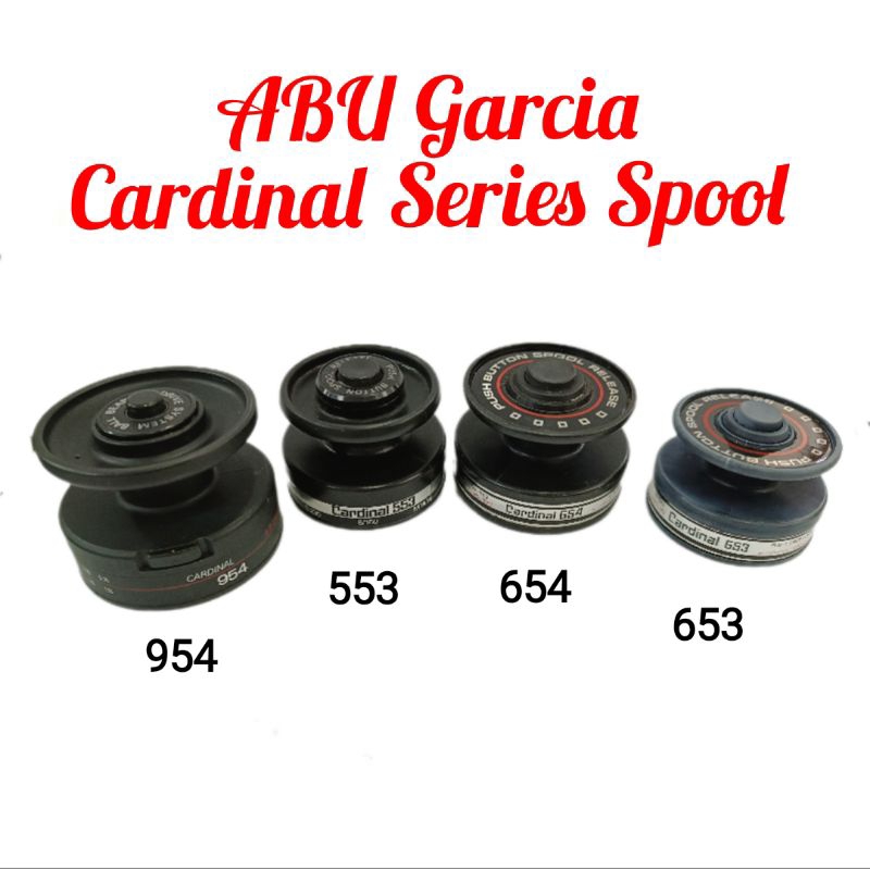 Vintage Abu Cardinal Spare Spool (553/600/653/654/954/Black Max Ultra ...