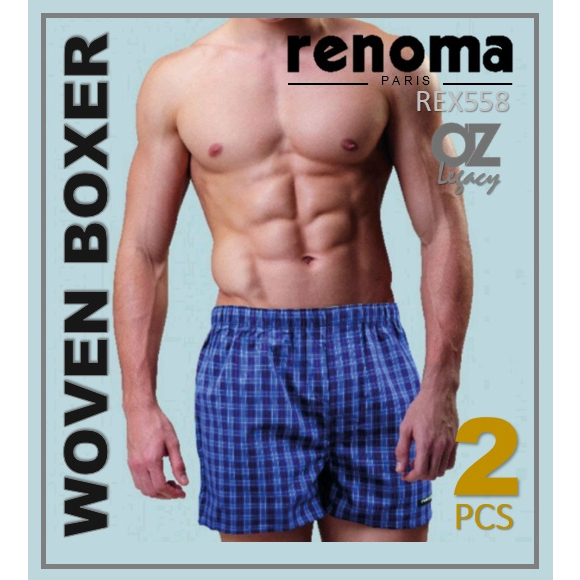 RENOMA Woven Boxer Assorted Color (REX558) | Shopee Malaysia