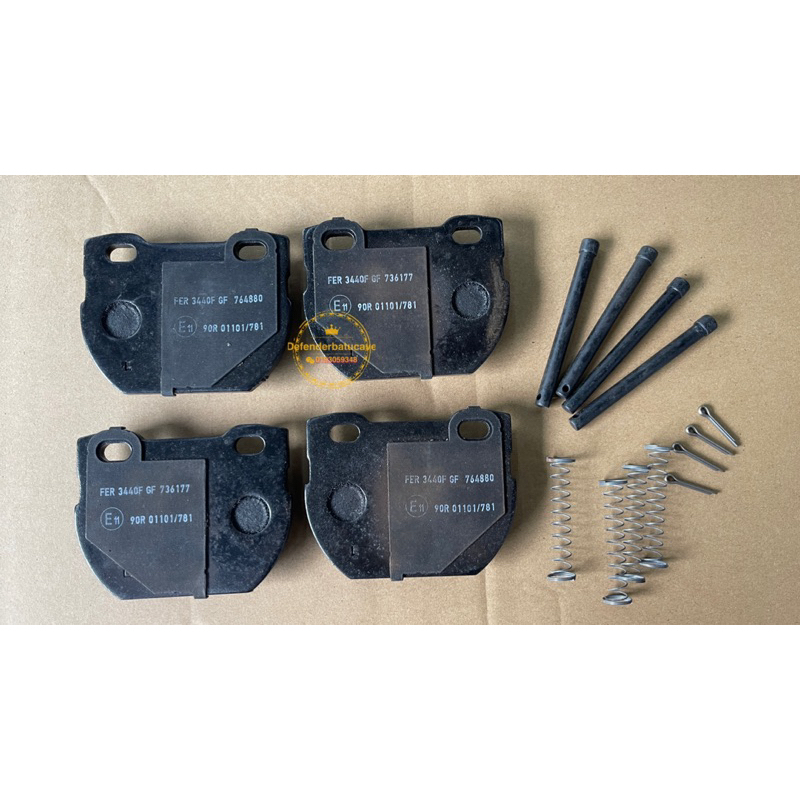 Land Rover Defender 90 110 Rear Brake pad 100% original brake pad ...