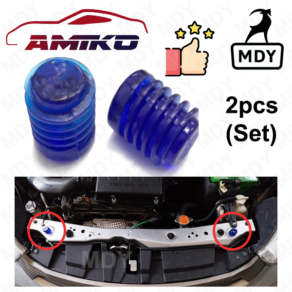 Amiko Silicone Bonnet Damper Level Toyota Proton Perodua Honda Nissan ...