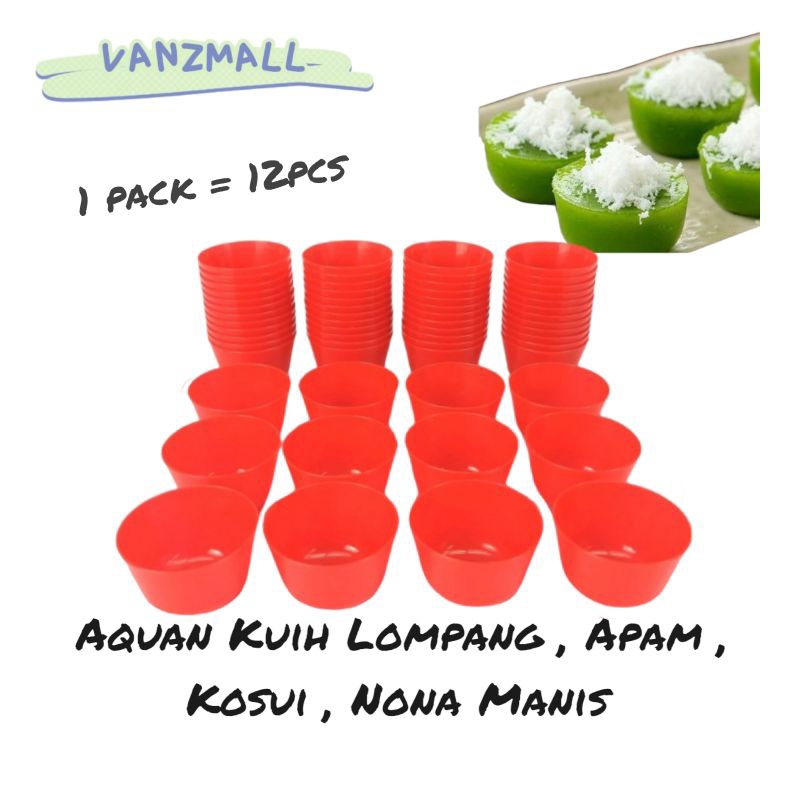 12 pcs Acuan Kuih Lompang / Apam / Kosui / Nona Manis | Shopee Malaysia