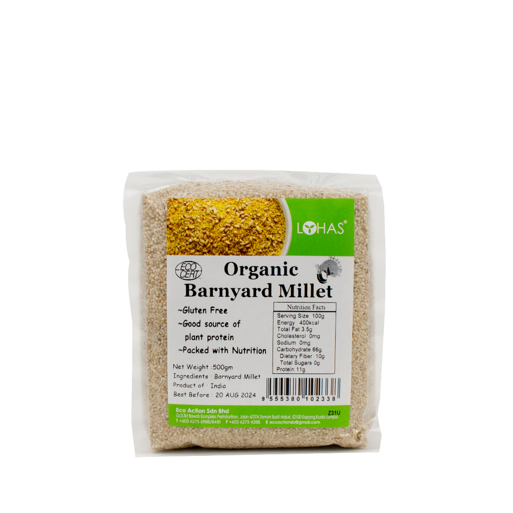Lohas Organic Barnyard Millet - 500gm | Shopee Malaysia