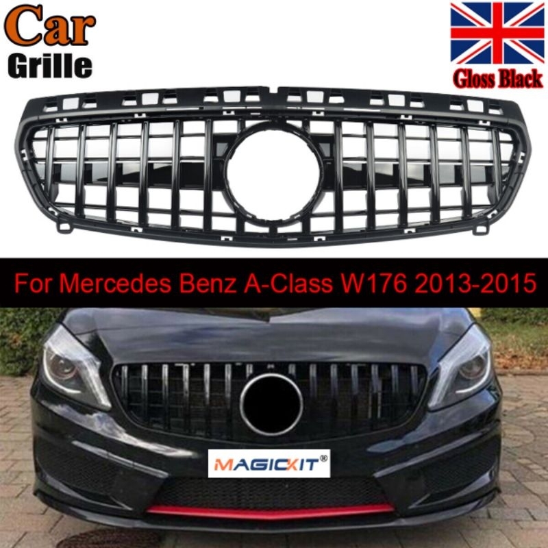 Mercedes Benz W176 GT Grill 2013-2018 | Shopee Malaysia
