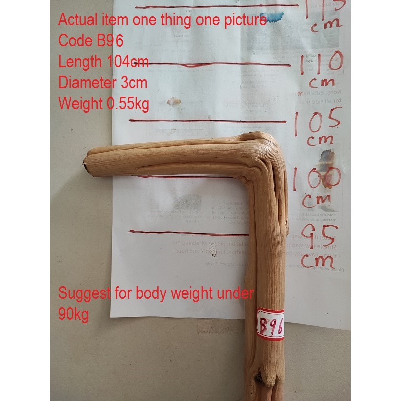 Solid Wood Hiking crutches, Old people Wooden Walking Sticks, Old Man ...